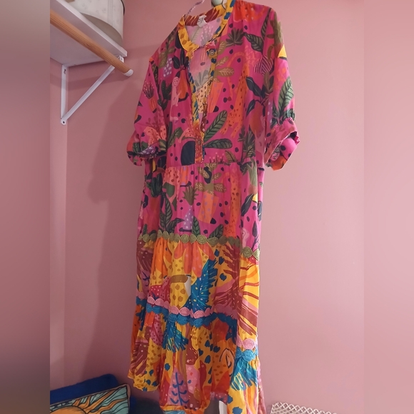 Uncle Frank | Dresses | Uncle Frank Tropical Womens Dress | Poshmark